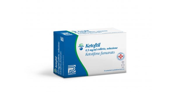 Ketoftil Collirio 25 Monodose 0,5ml 0,5mg/ml - Decongestionanti ed ...