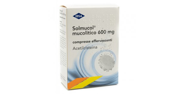 SOLMUCOL MU*30CPR EFF 600MG