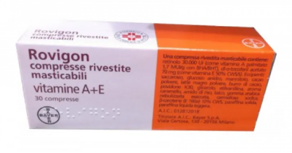 Rovigon 30 Compresse Rivestite Masticabili