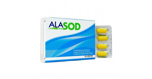 AlaSod - Integratore Antiossidante con Acido Alfa-Lipoico e Superossido ...