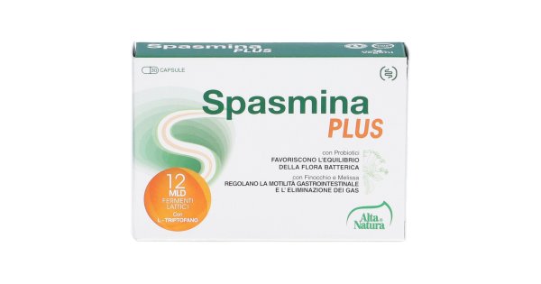 Alta Natura, Spasmina Plus, 30 Opercoli