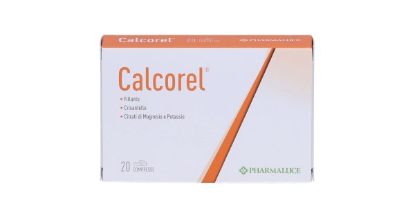 Pharmaluce, Calcorel, 20 Compresse