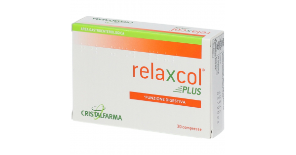 Relaxcol Plus, Integratore Alimentare 30 Compresse, Sollievo da ...
