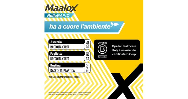 Sanofi, Maalox Reflurapid, 20 Bustine
