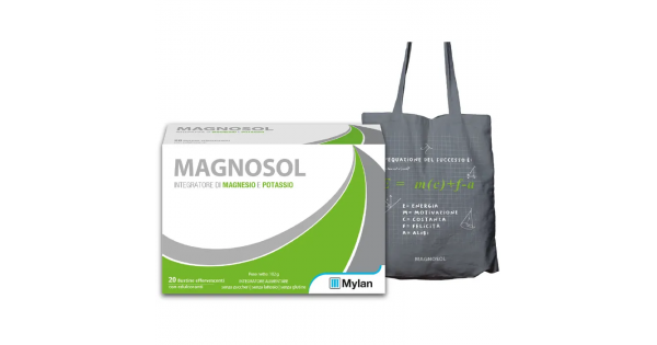 Magnosol 20 Bustine + Shopper