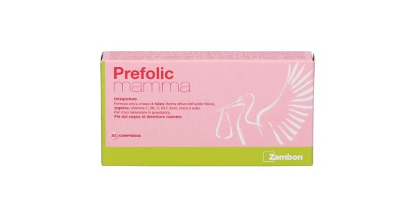 Zambon Prefolic Mamma Integratore Periodo Pre e Periconcezionale, 30 ...