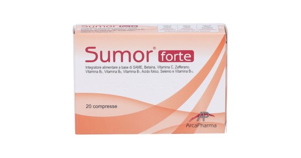 Sumor Forte Integratore Alimentare 20 Compresse – Supporto Avanzato ...