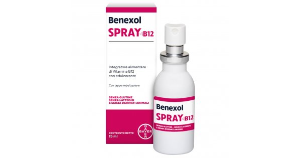 Bayer, Benexol Spray B12, 15 ml