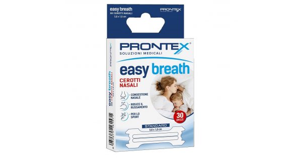 Prontex, Easy Breath Cerotti Nasali, 30 Pezzi