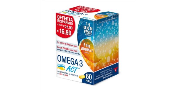 Linea Act, Omega 3 Act, 60 Perle