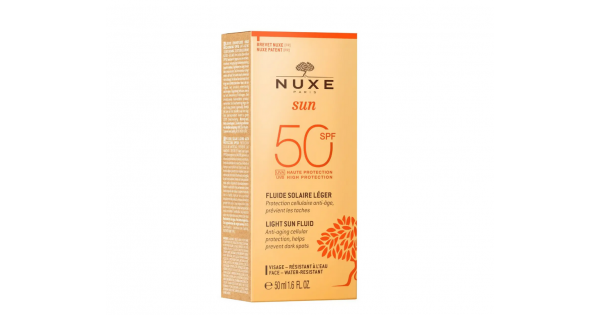 Nuxe Sun Fluido Leggero Alta Protezione SPF50 50 ml - Fluido solare viso