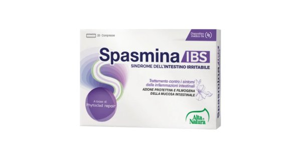 Alta Natura, Spasmina IBS, 30 Compresse