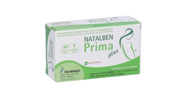 Natalben Prima Plus, 30 Capsule