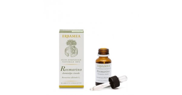 Erbamea, Rosmarino Olio Essenziale Chemiotipo Cineolo, 10 ml