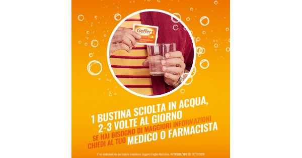 Bayer Geffer, Granulato Effervescente, 24 Bustine