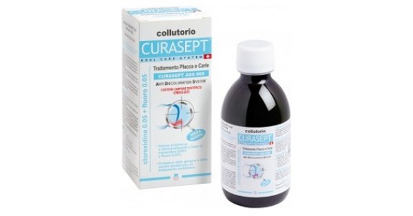 Curasept Collutorio trattamento Placca e Carie Clorexidina 0,05% ...