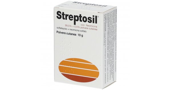 Streptosil Neomicina Polvere Cutanea 10g – Trattamento per Infezioni ...