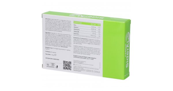 CardioSideral, Pharmanutra, Integratore Alimentare, 20 Capsule, Ferro ...