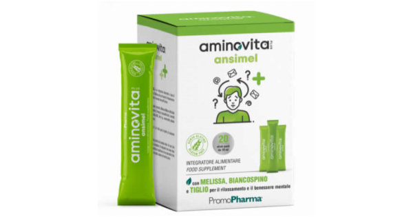 Aminovita Plus - Ansimel 20 Stick da 10ml - Integratore di Aminoacidi ...