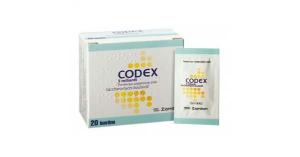 Codex 20 Bustine 250mg - Microorganismi Antidiarroici