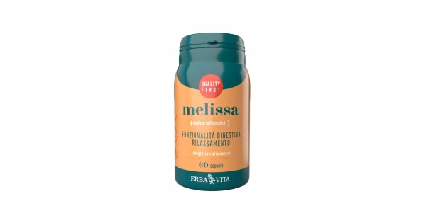 Erba Vita Melissa Integratore Relax 60 Capsule