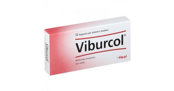 Viburcol 12 Supposte - Medicinale Omeopatico Senza Glutine per Bambini ...