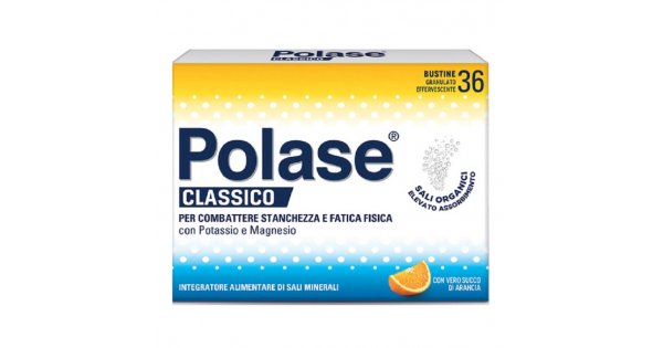 Polase Classico Granulato - 36 Buste - Integratore di sali minerali e ...