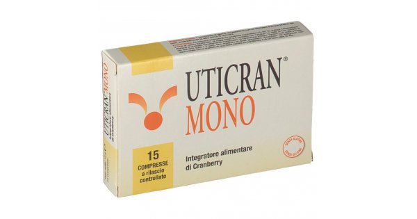 Uticran Mono Maxi 15 Compresse - Integratore per il Benessere delle Vie ...