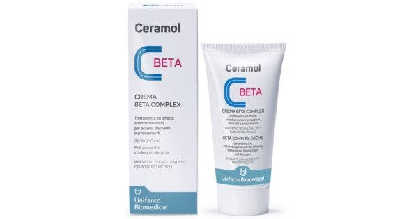 Ceramol Beta Complex Crema 50ml - Trattamento Idratante e Lenitivo per ...