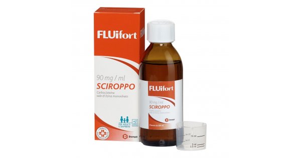 Dompé, Fluifort Sciroppo 90mg/ml, 200 ml
