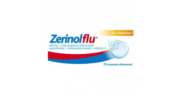 Zerinolflu Compresse Effervescenti 12 Compresse