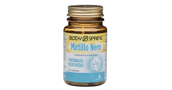 Angelini Body Spring Mirtillo Nero - 50 Capsule - Benessere del ...