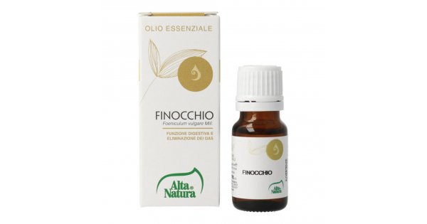 Alta Natura, Essentia Olio Essenziale Finocchio, 10 ml