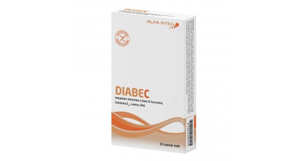 Diabec Integratore per la Vista, 20 Capsule