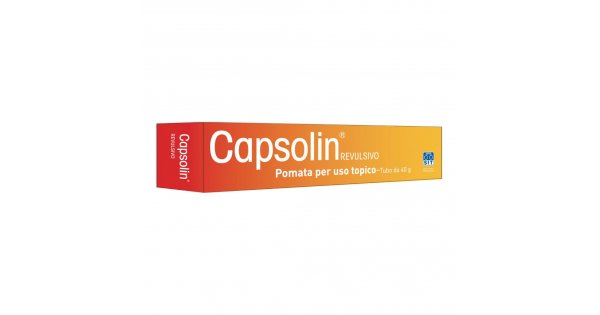 Capsolin Revulsivo - Pomata 40g per Alleviare Dolori Muscolari e Articolari