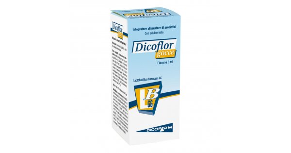 Dicoflor Gocce 5 ml - Integratore Alimentare di Fermenti Lattici Vivi ...