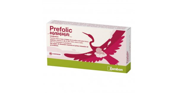 Prefolic Mamma 30 Compresse - Integratore di Acido Folico e Nutrienti ...