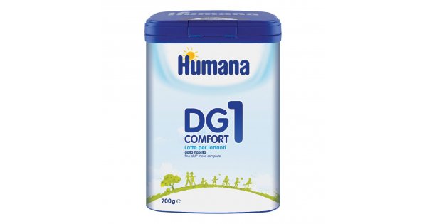 Humana DG1 Comfort Latte Lattanti Nascita, 700 g