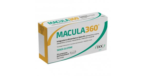 DOC Generici Macula 360, 20 Compresse