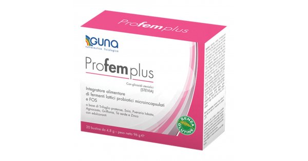 Guna Profem Plus 20 Bustine da 4,8g - Integratore Alimentare per la Menopausa