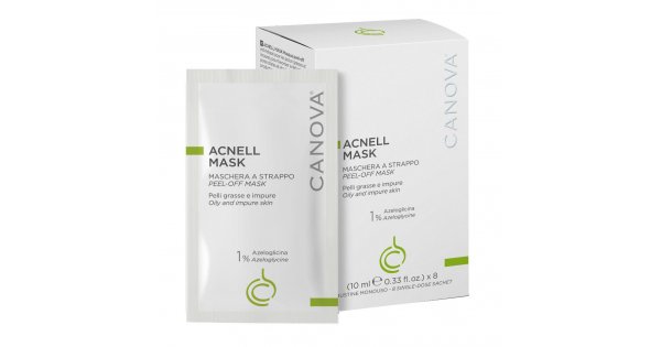 Acnell Mask Canova 8 Bustine da 10ml - Maschera Viso Purificante ...