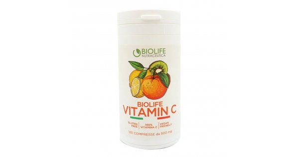 BIOLIFE VITAMIN C 120CPR