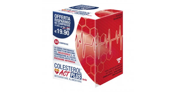 Colesterol Act Plus Forte, 60 Compresse