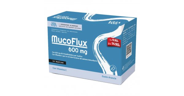 SanaVita MucoFlux, 14 bustine
